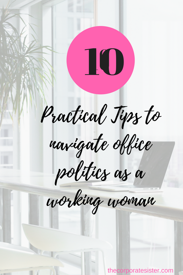 10 Practical Tips to navigate office politics as a working woman | The ...